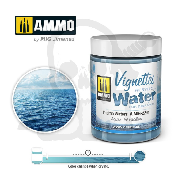 Battle-Models > Ammo Mig 2241 Pacific Waters 100ml